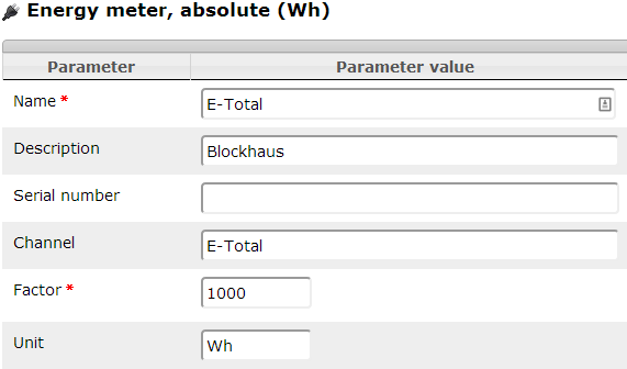 SMA Webbox example - PhotoVoltaic Logger new generation